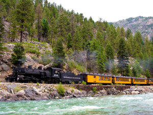 Trains and National Parks of Colorado, featuring the MAGNIFICENT ...